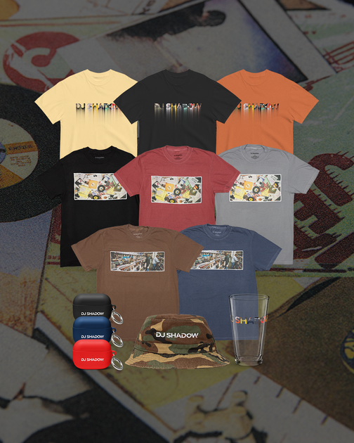 Huge New Exclusive DJ Shadow Merch Drop